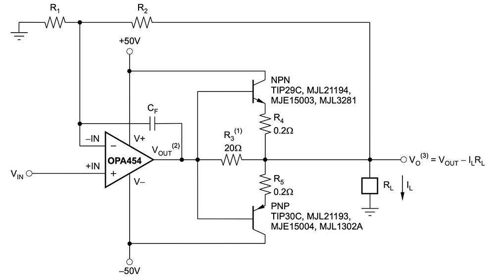 Selecting and Applying High Voltage Op Amps | DigiKey