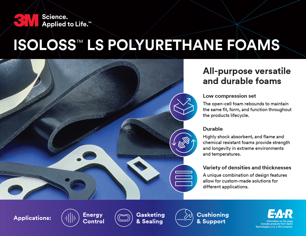 ISOLOSS LS Polyurethane Foam – 3M | DigiKey
