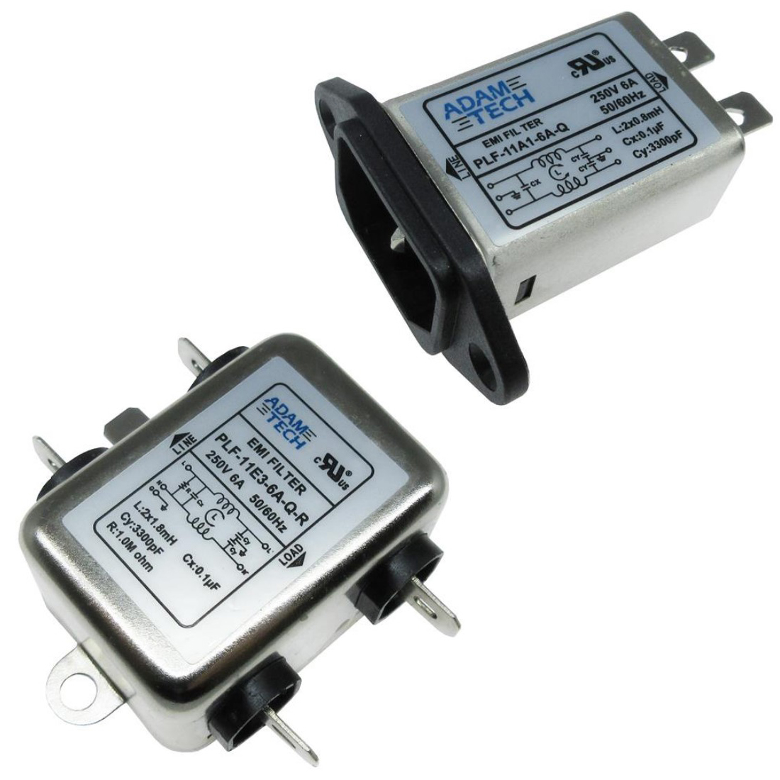 Power Line Filters - Adam Tech | DigiKey
