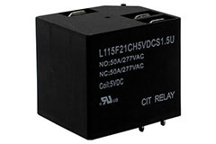 L115F2 Series Latching 50 A Relays - CIT | DigiKey