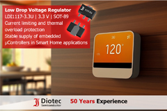 LDI1117-3.3U Voltage Regulator - Diotec | DigiKey