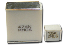 Capacitor apilado encapsulado serie F161 - KEMET | DigiKey