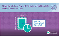 MAX31341B nanoPower Real-Time Clock - Analog Devices | DigiKey