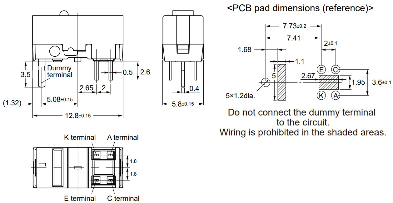 D2FP Optical Basic Switch - Omron | DigiKey