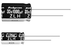 ZLH 系列电容器 - Rubycon | DigiKey