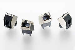 45 Degree Angled RJ45 Connector - TE AMP | DigiKey