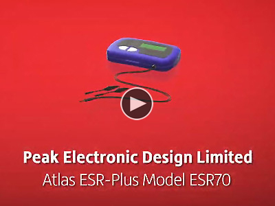 Peak Electronic Design Atlas ESR Plus Model ESR70