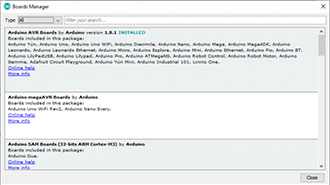 Installing Board Definitions in the Arduino IDE