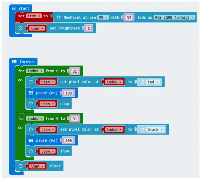 How to Fire NeoPixels on the micro-bit