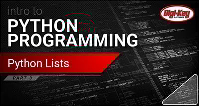 Intro to Python Programming Part 3 Python Lists