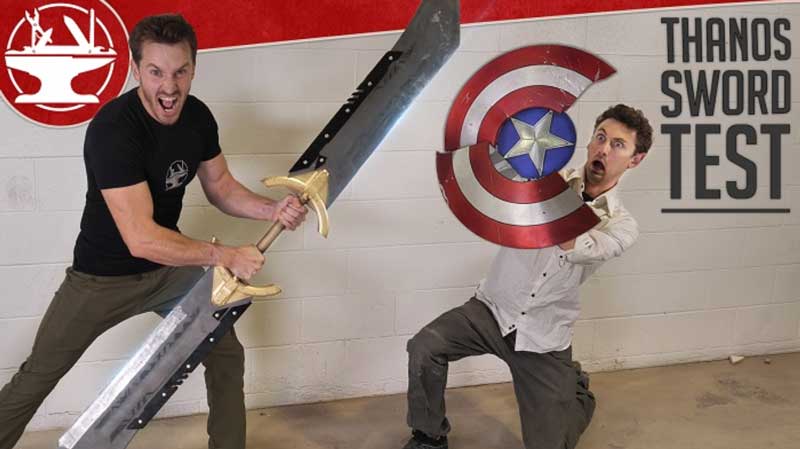 The Hacksmith: Spinning Helicopter Mount for Thanos' Sword