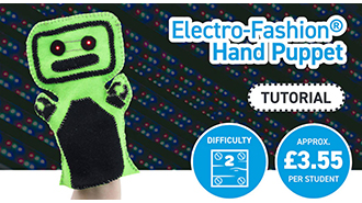 E-Textiles Project: Make an Electro-Fashion® Hand Puppet